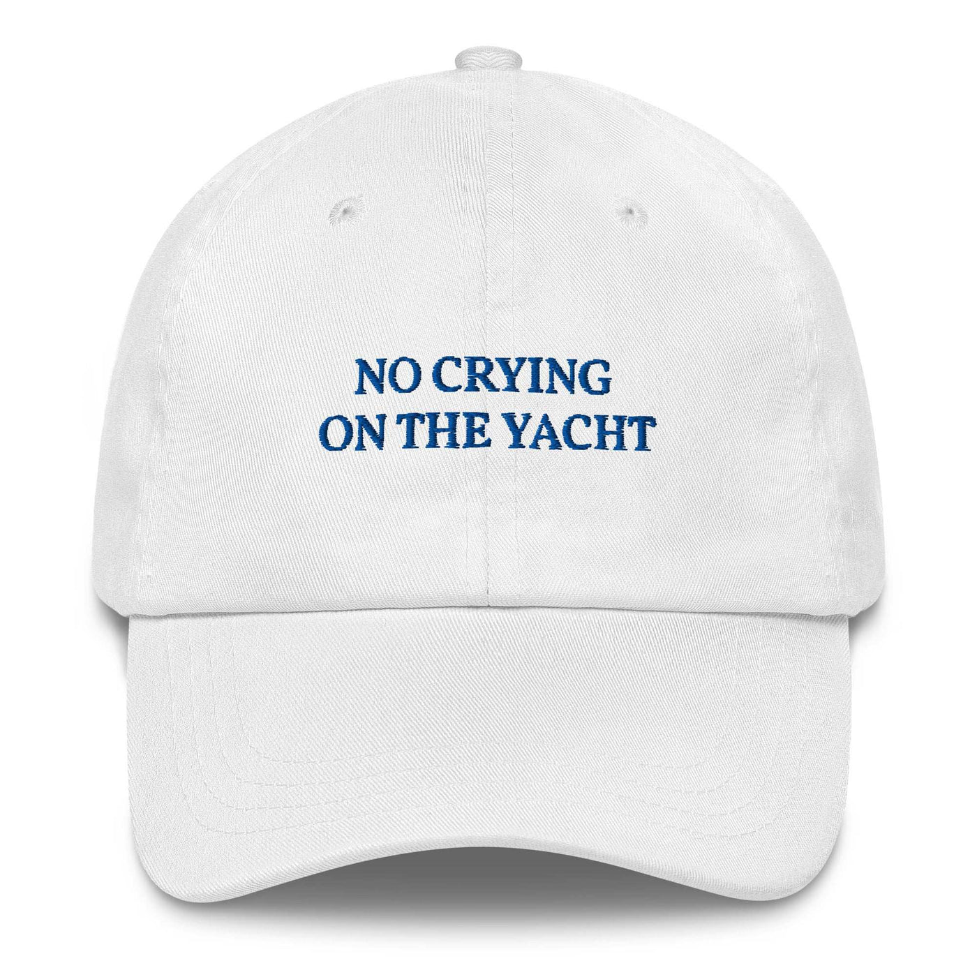 No crying on the Yacht - Cap