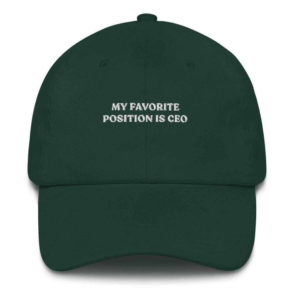 My favorite position is CEO - Cap